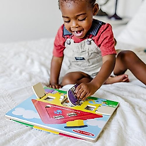 Melissa & Doug Blue’s Clues & You! Wooden Activity Board with Clue Cards - FSC Certified