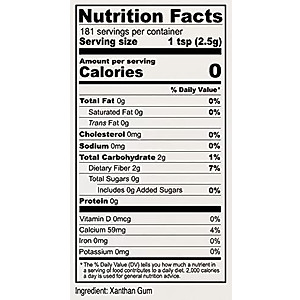 Anthony's Xanthan Gum, 1 lb, Batch Tested Gluten Free, Keto Friendly, Product of USA