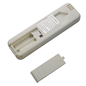 Scckcc Replacement Remote Control for Sanyo Air Conditioner RM-8033Y RCS-SH1UA RCS-SH80UA-WL RCS-BH80UA-WL RCS-4HVPIS4U Mini-Split Wall-Mounted Heat Pump Air Conditioner