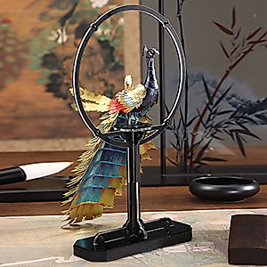 Piececool 3D Puzzles for Adults, Gorgeous Peacock 3D Metal Model Building Kits, Challenging Brain Teaser 3D Puzzles DIY Assembling Crafts Kit Creative Gfits Home Decor