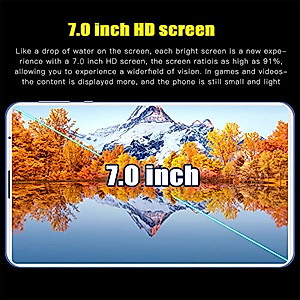 Uklsqma Tablet Laptop, HD Tablet WiFi Bluetooth Voice Call Game for Android Tablet, 7inch IPS Display Screen,WiFi,1GB RAM+16GB ROM,4000mah,Android 6.0 System