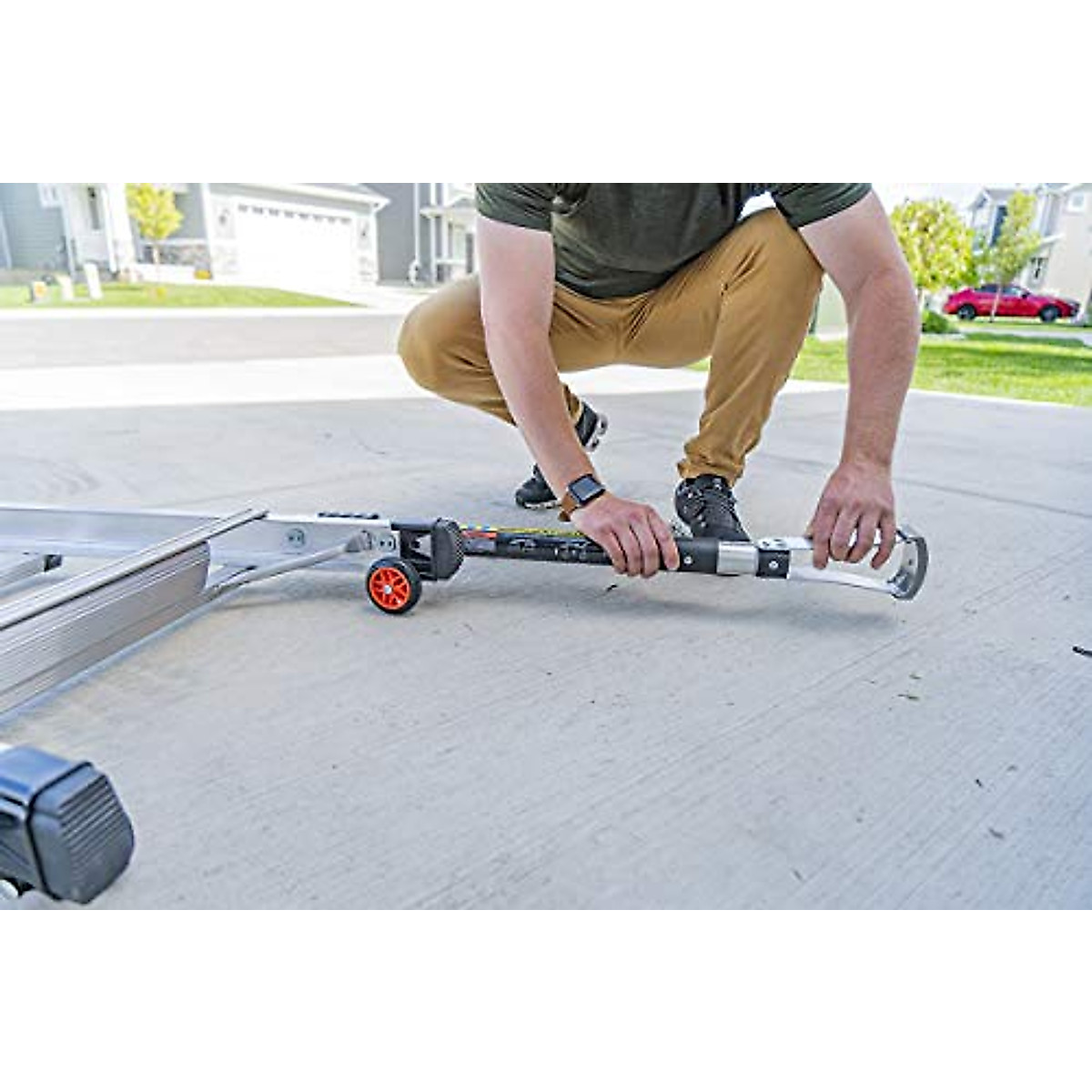 Little Giant Ladders, Epic, M26, 26 ft, Multi-Position Ladder, Aluminum, Type 1A, 300 lbs weight rating, (16826-818)