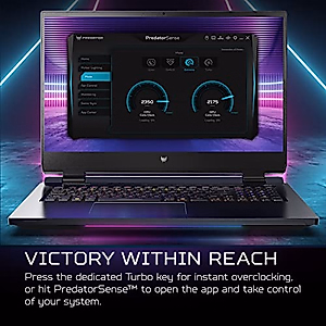 Acer Predator Helios 300 Gaming Laptop | 12th Gen Intel i7-12700H | GeForce RTX 3060 GPU | 17.3" Full HD 144Hz 3ms IPS Display | 16GB DDR5 | 512GB Gen 4 SSD | Killer Wi-Fi 6E | PH317-56-70XJ