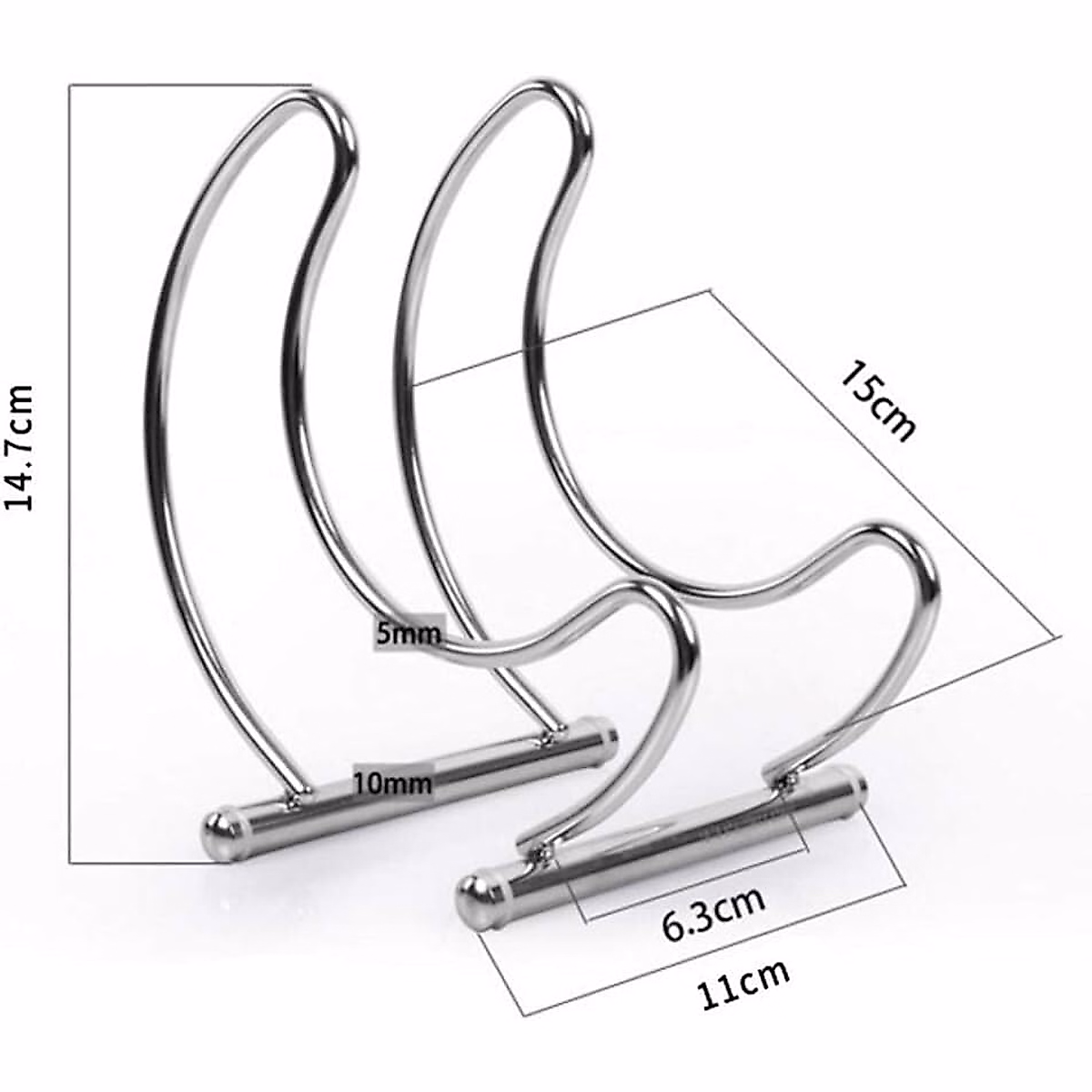 Pan Lid Holder Cover Frame Chopping Board Stand Sitting Kitchen Household 304 Stainless Steel Pot Cover Shelf (Color : Narrow) (Color : Widened)