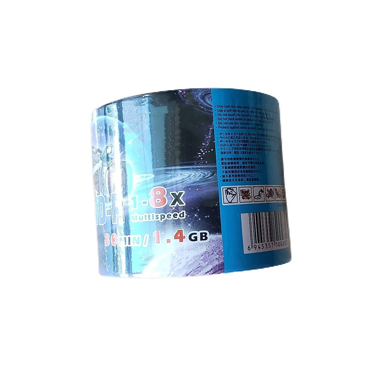 50 Pack 3" 8cm Mini Recordable Blank DVD-R Discs Disk for DVD VCR Video Camera 1.4GB/30min 1-8X