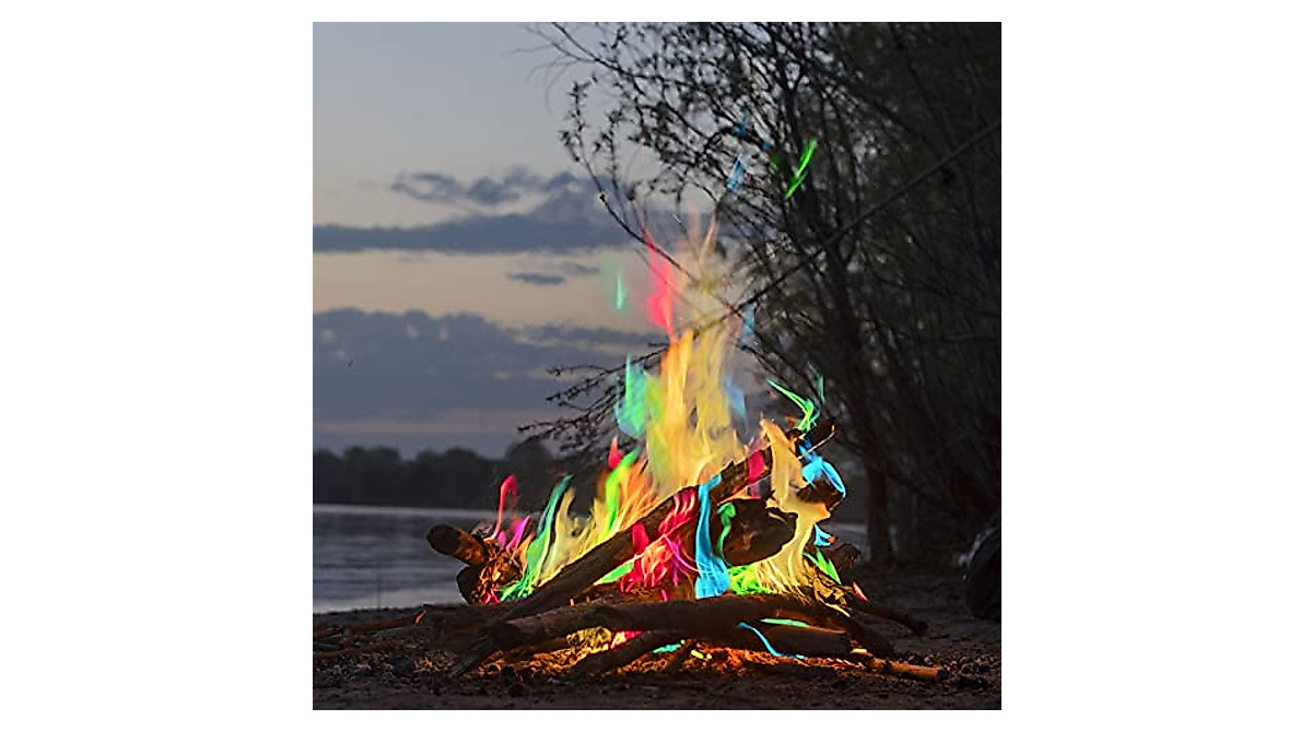 Color Changing Flames for Fire Pits & Campfires