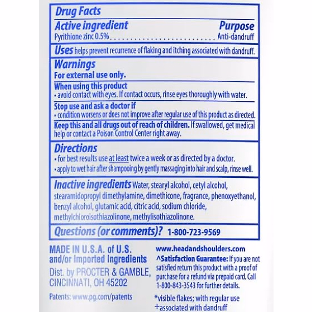 Head & Shoulders Volume Boost Dandruff Conditioner By Head & Shoulders, 10.6 Oz