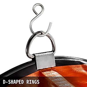 VEVOR 25FT PVC Flexible Duct Hosing for 12 INCH Utility Blower Exhaust Fan (12IN 25FT)