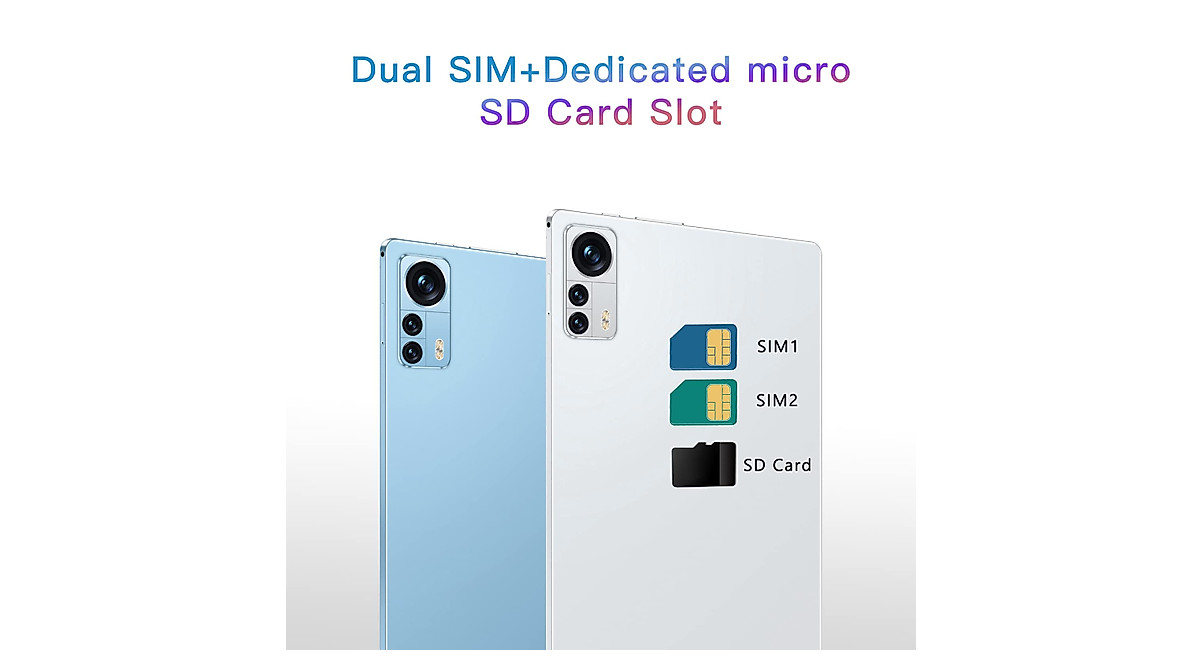 High-Performance 10.1" Tablet with Dual Cameras