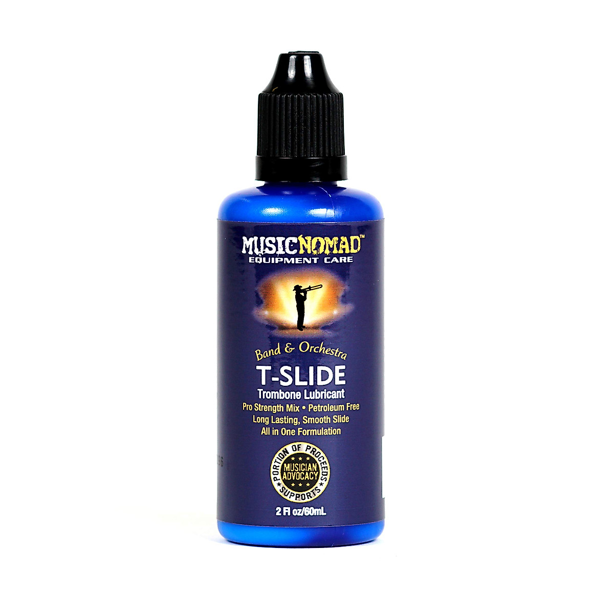 MusicNomad Premium Trombone T-Slide Lubricant 2 oz. (MN704)