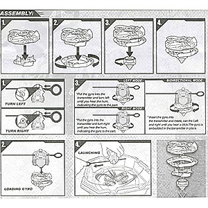 Battling Tops Burst Superking B-169 Gyro Toys for Kids with Launcher (B-169)