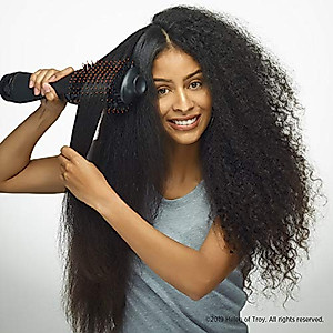 Gold N Hot Professional One-Step Hair Dryer & Volumizer Hot Air Brush, Black