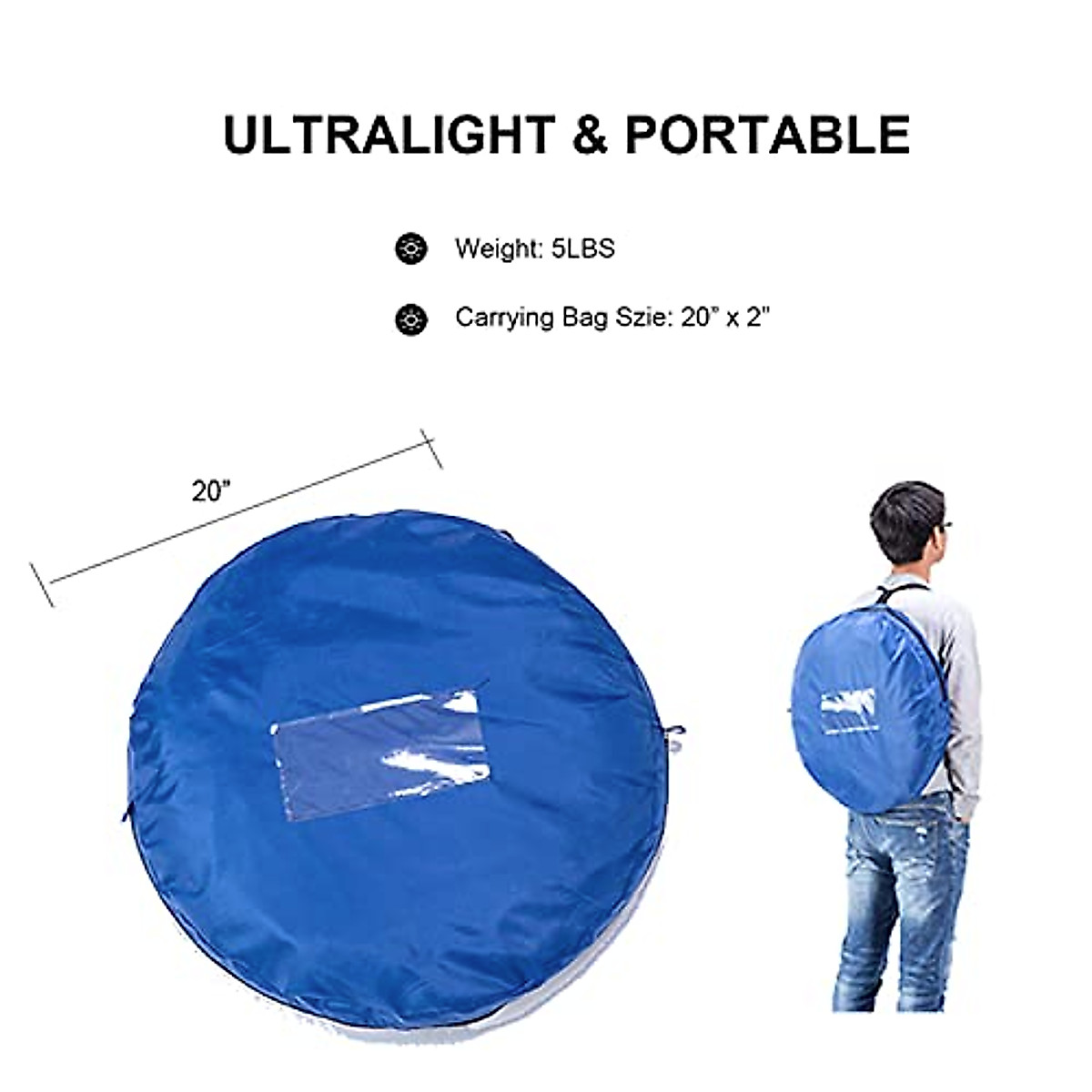 Sports Tent Weather Proof Pod, Pod Soccer Tents for Parents, Portable Pop Up Shelter Cold