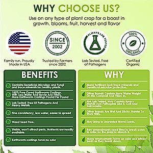 VermisTerra Earthworm Castings 10 LB Standard