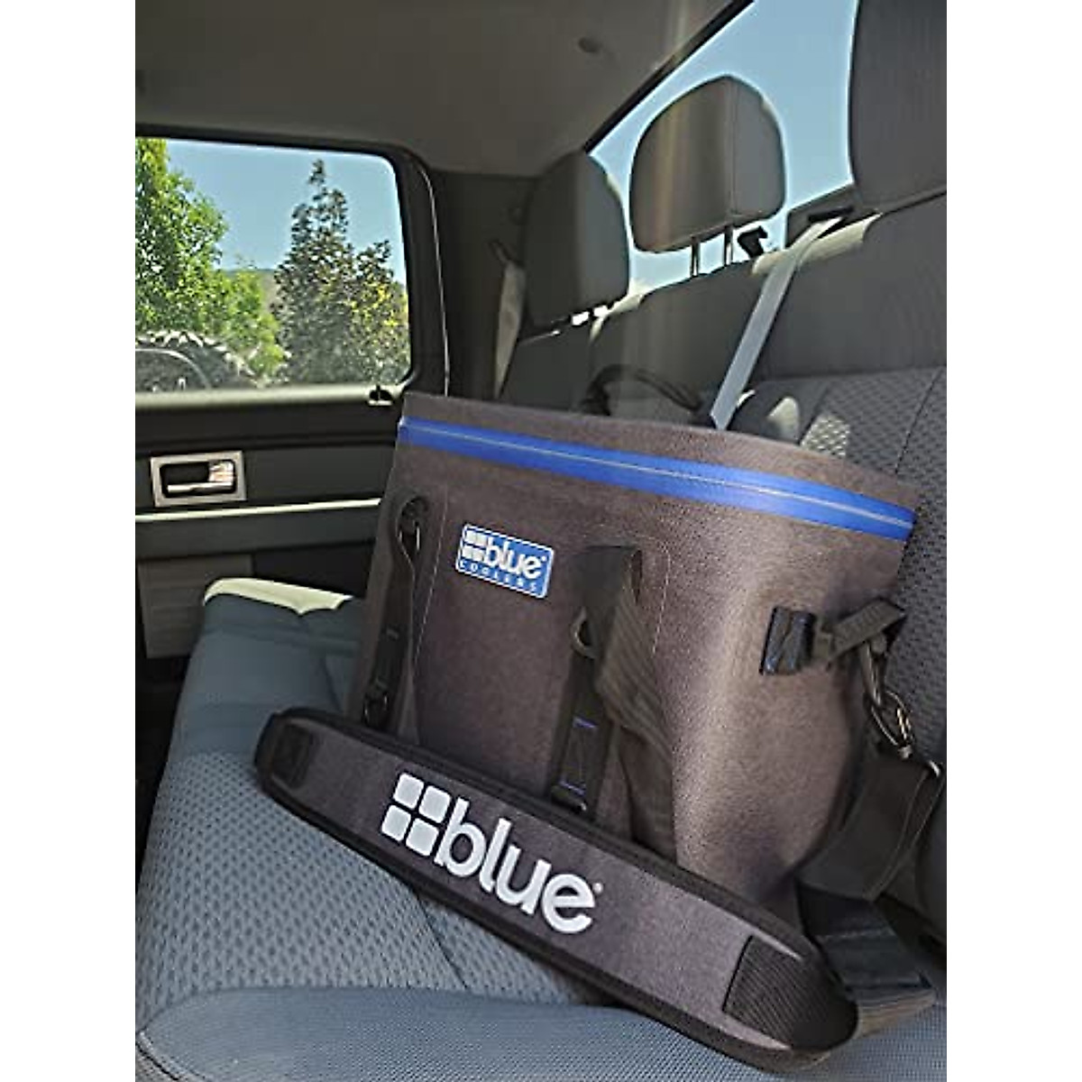 Blue Coolers Journey Series | 16 Quart Soft Sided Cooler | Portable Ice Chest Holds Ice Up to 4 Days