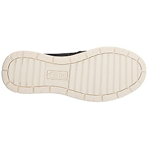 CLIFFS BY WHITE MOUNTAIN Shoes Hallett Women's Casual Hiker Style Bootie, Black/Fabric, 6.5 M