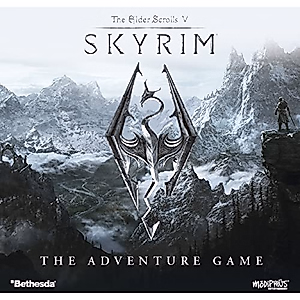 The Elder Scrolls V: Skyrim – The Adventure Game | Dungeon Crawling Strategy Board Game for Adults and Teens | Ages 14+ | 1-4 Players | Avg. Playtime 60-120 Minutes | Made by Modiphius Entertainment