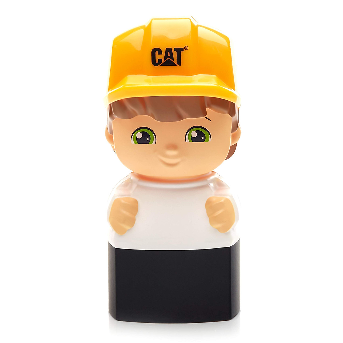 Mega BLOKS Cat Toddler Blocks Building Toy Set, Large Dump Truck with 25 Pieces and Storage, Yellow, Ages 1+ Years