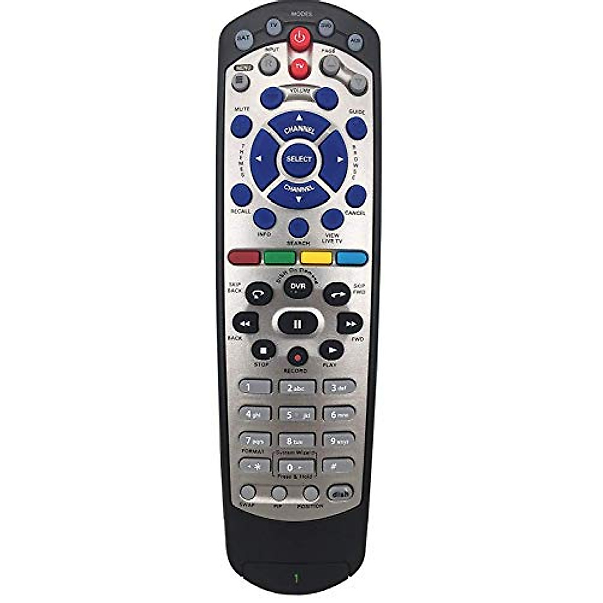 New Replacement for Dish Network 20.1 IR Satellite Receiver Remote Control