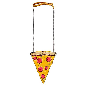 Spirit Halloween Teenage Mutant Ninja Turtles Pizza Slice Crossbody Bag | Officially Licensed | TMNT Accessory