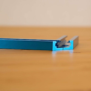 POWERTEC 71609-P4 3" T-Track Intersection Kit with Predrilled Mounting Holes, 4 Sets, For Universal T track, Aluminum T Track Accessories for Woodworking Jigs and Fixtures