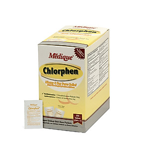 Medique Products 24148 Chlorphen Antihistamine, 250-Packets of 1