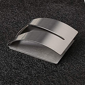 2 Pieces Self Adhesive Towel Hook Holder, Stainless Steel Tea Towel Holders Non-Drilling Dish Towel Holder Wall Mount Towel Hangers for Bathroom Kitchen Home, Silver