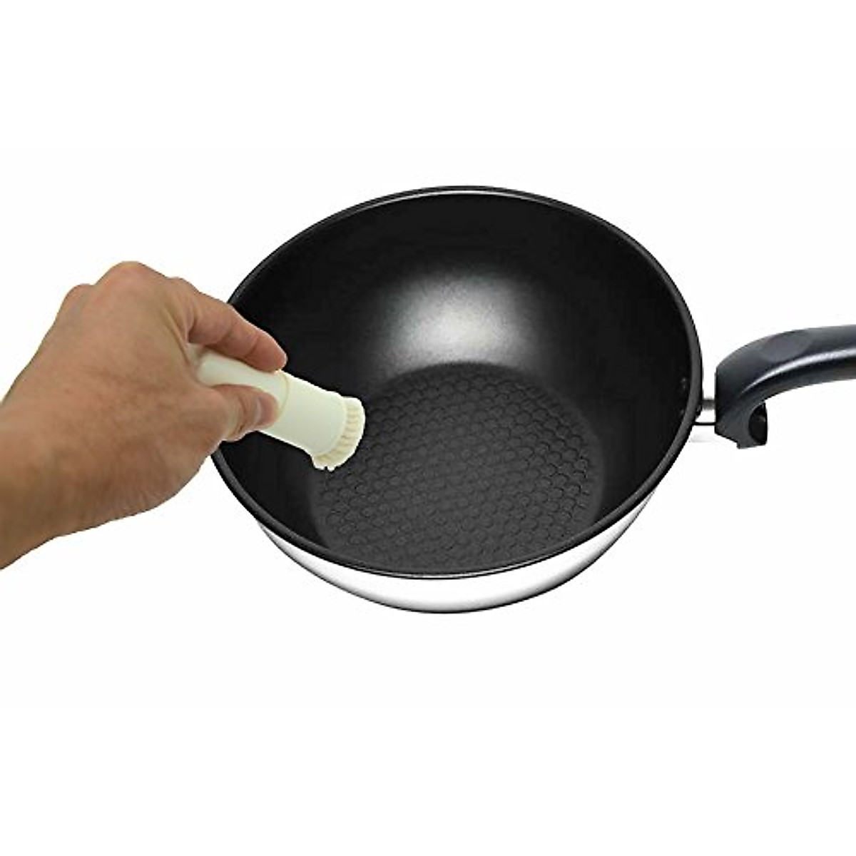 Excelity EIKS Cooking BBQ Grill Teppanyaki Oil Brush with Oil Container