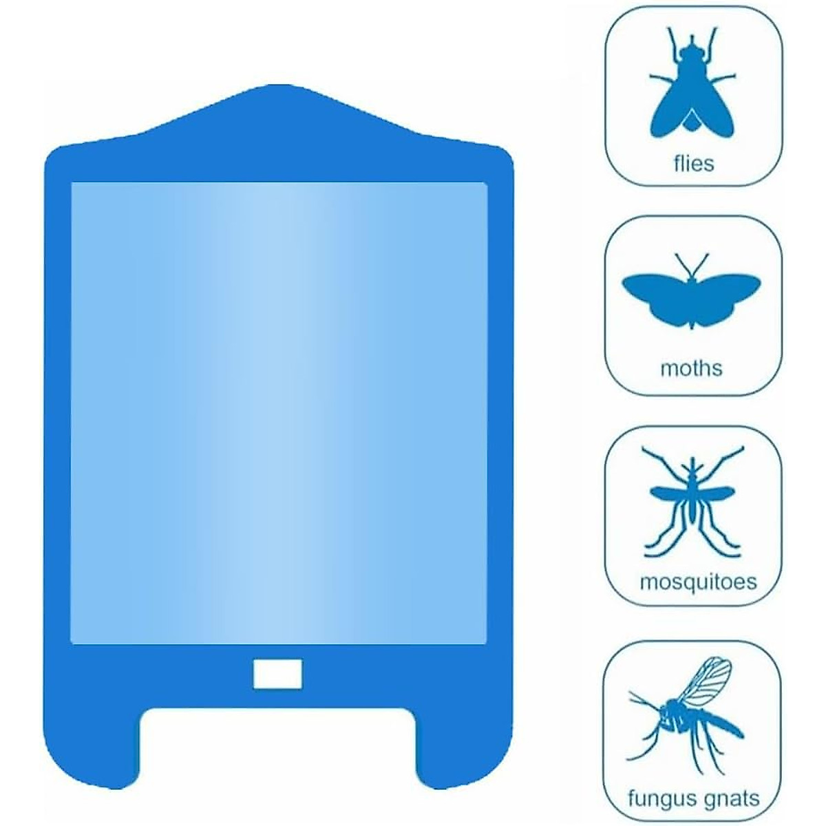 ZVVN 8 Pack Refill Cartridges Kit for RaidPlug-in Blue Light, for Stem Light, Replacement Glue Cards (8 Pack)