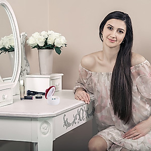 Cabilock Box Organizers Delicate Organizer Wedding Party Gift Anniversary and Keepsake Container Display Trinket Flannal Flannel Proposal Mushroom Schmuckschatulle Rings Single Red Day