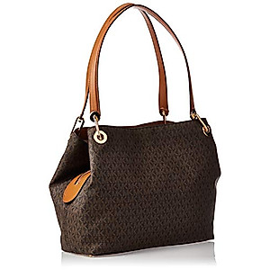 Michael Kors Womens Raven Tote, Brown (Brown), 14x25.4x34.3 cm (W x H x L)
