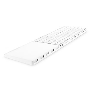 Twelve South MagicBridge | Connects Apple Magic Trackpad 2 to Apple Magic Keyboard Allowing Them to be one Unit for Desk or Lap use - Trackpad and Keyboard not Included