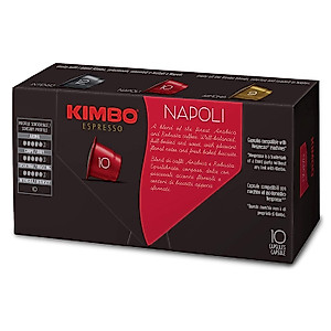 Kimbo Espresso Napoli Nespresso Capsules, 100% Arabica Coffee (Pack of 50 Capsules)