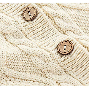 Mornyray Newborn Baby Girls Boys Sweater Jumpsuit Winter Knit Romper Clothes