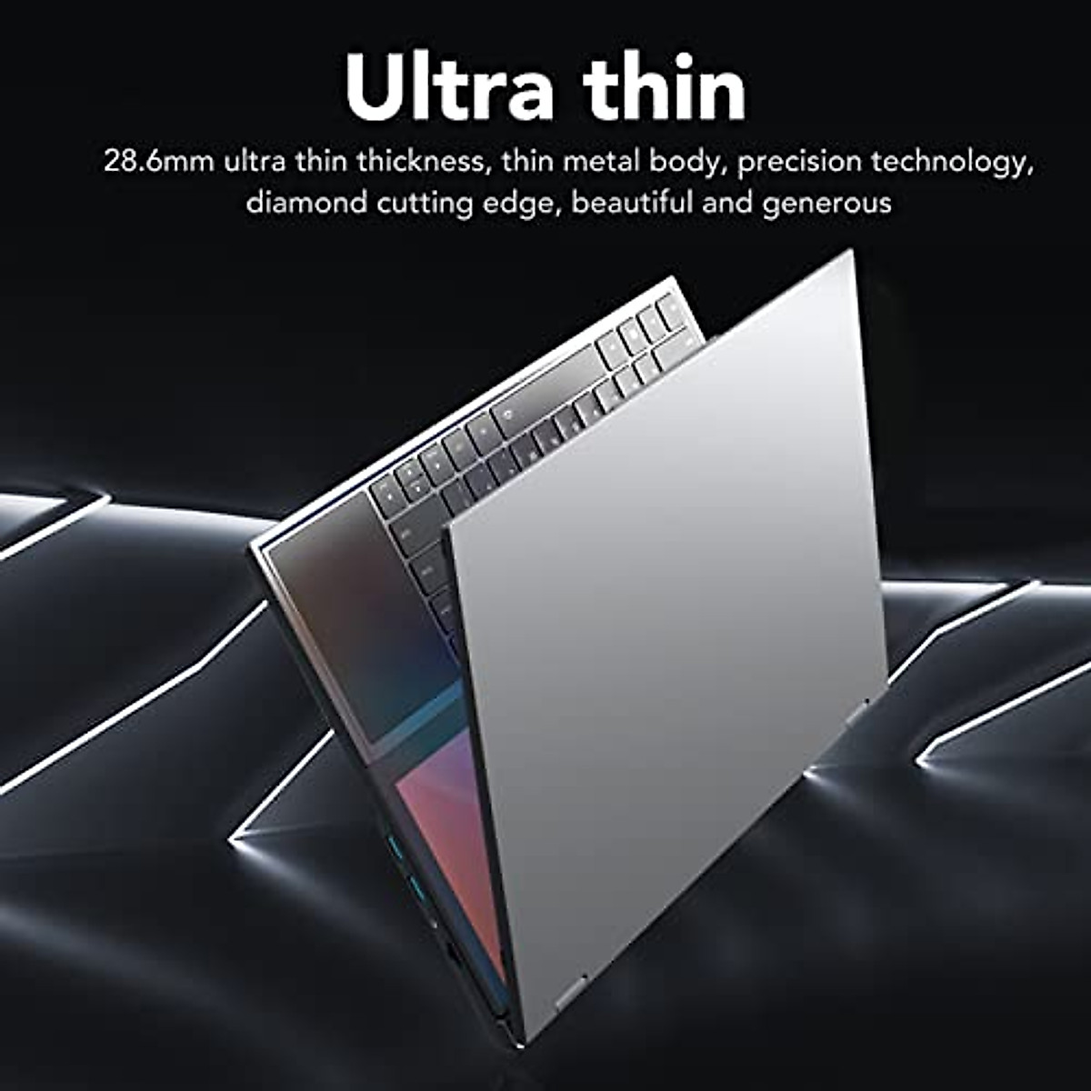 Portable Laptop, Touch Screen Laptop with 16in 14in Double Screens for Win11 for Intel Core I7 8GB DDR4 RAM 1TB PCIe NVMe M.2 SSD Laptop