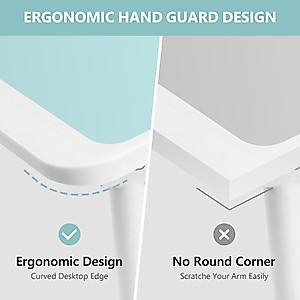 Bed Desk for Laptop, Adjustable Laptop Desk with Foldable Legs Storage Drawer,Lap Desk for Laptop, Portable Lap Desk for Writing Working Reading Eating