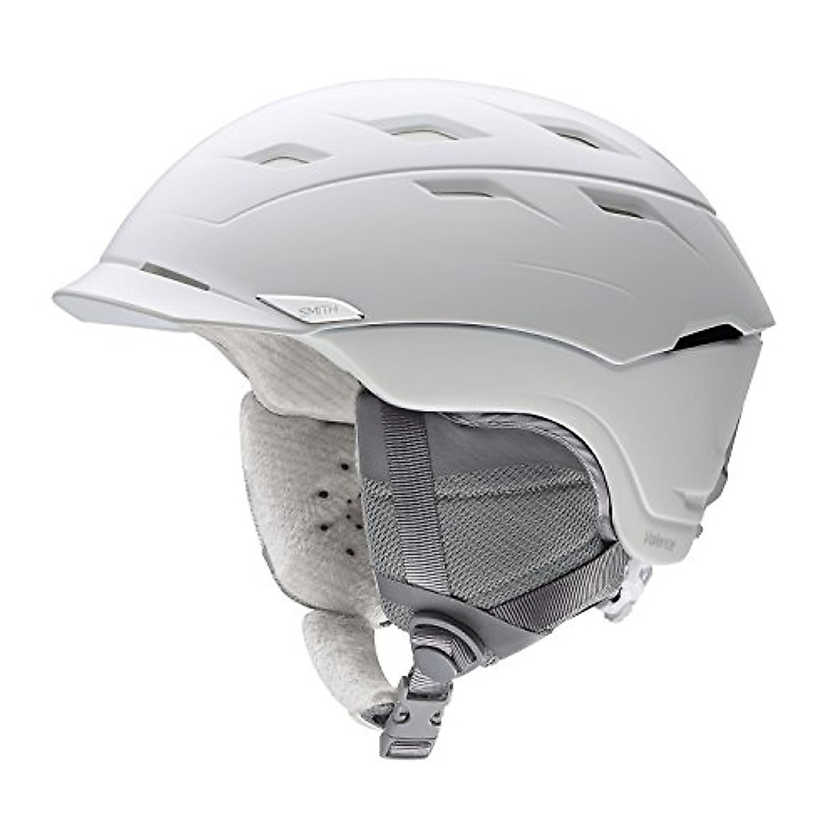SMITH Optics Valence-MIPS Women's Ski Snowmobile Helmet (Satin White, Large)