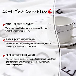 Gifts for Mom, Gifts for Mom from Daguther, Mothers Day Blanket Gifts for Mom, Birthday Gifts for Mom, Mom Gifts, Mothers Day Blanket Gifts for Mom, Mom Gifts from Daughter Son Soft Throw 60" x 50"