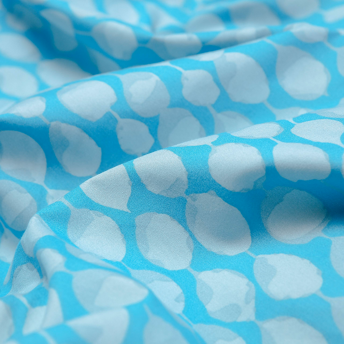 Chanasya Premium Blue Aqua Abstract Duvet Cover Set - Vibrant Colorful Boho Art Print 3-Piece King Size Lightweight Reversible Microfiber Comforter Cover - Ultra Soft Breathable Stain Resistant