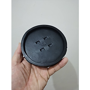 4Pcs Universal Round Rubber Arm Pads for Car Auto Jacking Lift Dia 120mm Thick 25mm Car Auto Truck Hoist