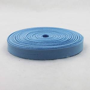 IubuFigo 12mm 1/2" Single Fold Bias Tape Bias Binding for Sewing Solid Color 100% Polyester