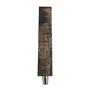WhiskeyMade Bourbon Barrel Stave Tap Handle - Custom Beer Tap Handles for Breweries, Bars, Restaurants, and Beer Kegs - Wooden Keg Tap Handle for Beer-Lovers and Alcohol Enthusiasts