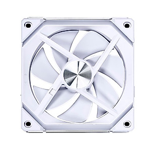 Lian Li UNI Fan SL V2 RGB Revolutionized Daisy-Chain ARGB Fan 120mm Triple Pack White SL120V2-3W