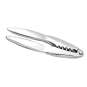 Hemoton Lobster Crackers Crab Plier Crab Leg Cracker Nut Walnut Opener Tool Stainless Steel Seafood Crackers (Silver)