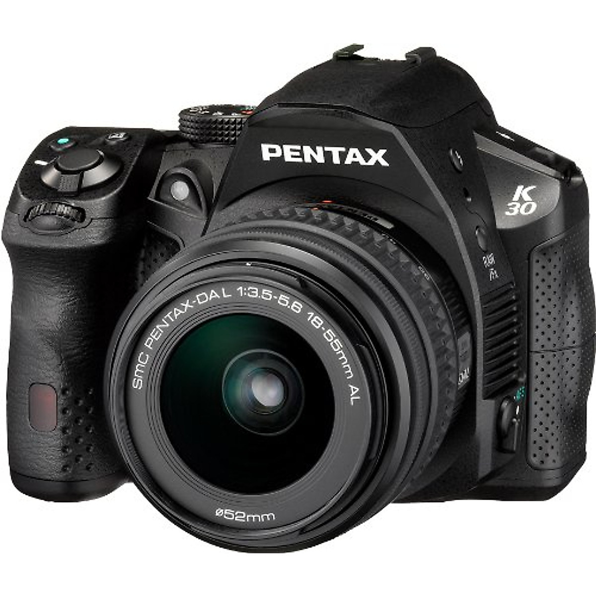 Pentax K-30 Weather-Sealed 16 MP CMOS Digital SLR with 18-55mm and 55-300mm Lenses (Black)