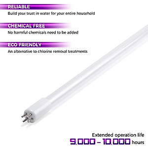 iSpring UVB55FS UV Light Replacement Bulb for UVF55FS Whole House UV Water Filter, 55 W