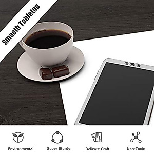 COSTWAY Counter Height Pub Table, Modern Bar Table with 3 Open Storage Shelves, Dining Table with Metal Frame for Small Space, Dining Room, Living Room, Breakfast Nook, Bar, Black