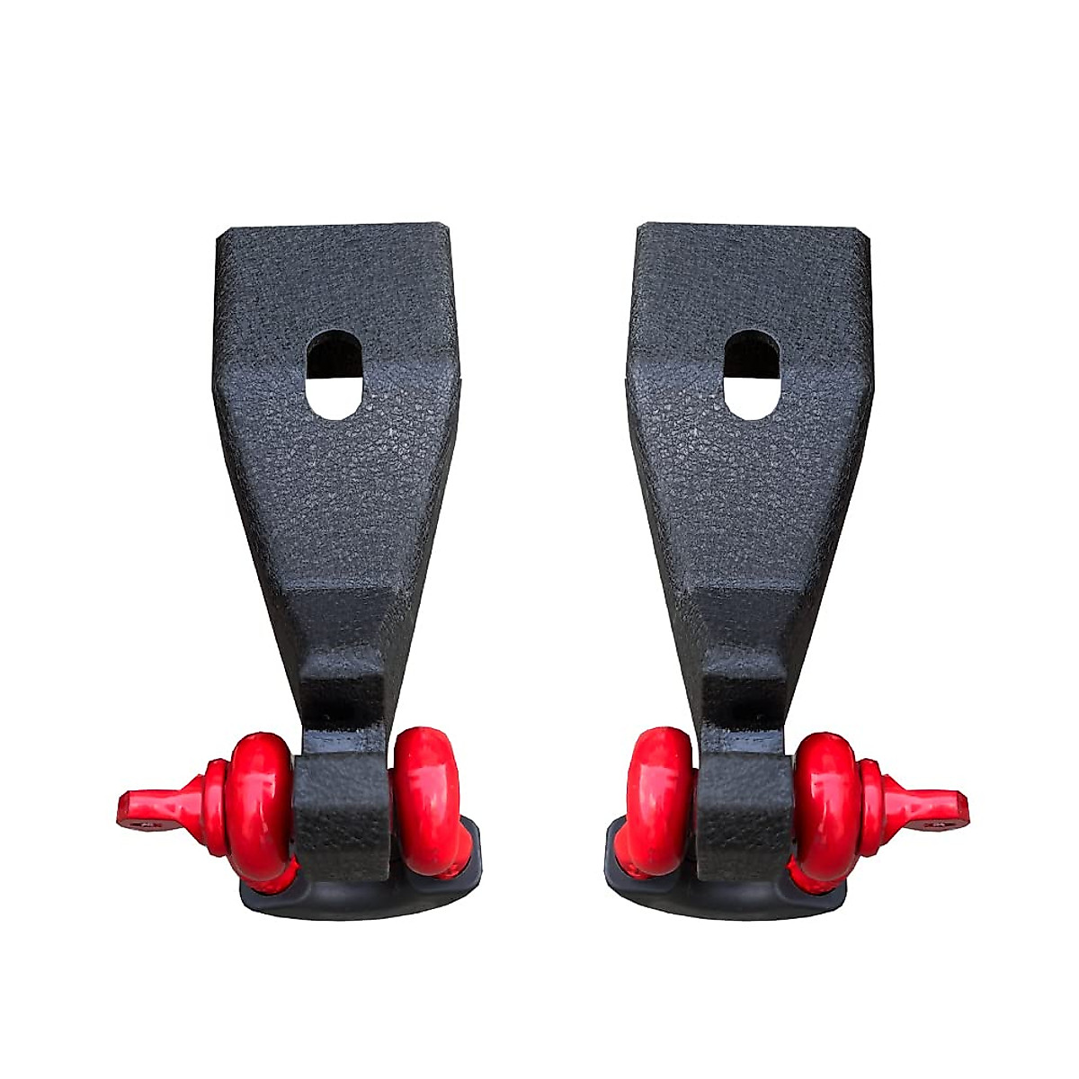 Vijay Front Tow Hook Mount Bracket and D-Ring Fit 2007-2013 Chevy/GMC 1500