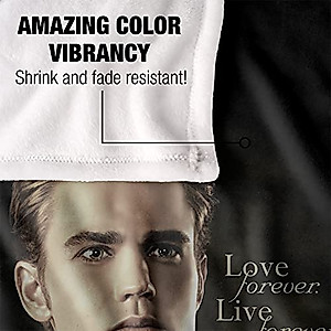 Vampire Diaries Forever Silky Touch Super Soft Throw Blanket 36" x 58",Forever