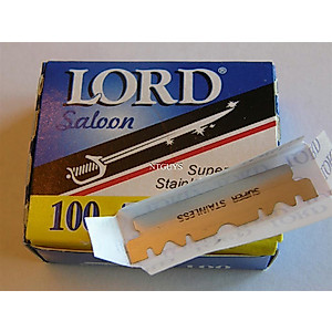 LORD Single edge razor blades 100ct